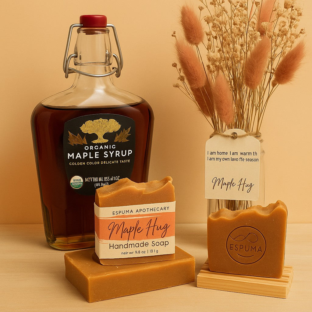 Espuma Apothecary – Maple Hug Soap | Pumpkin + Maple Autumn Bar ...